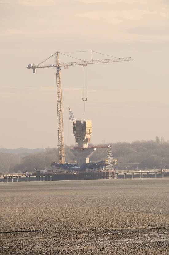 Pogress of new Runcorn/Widnes Bridge